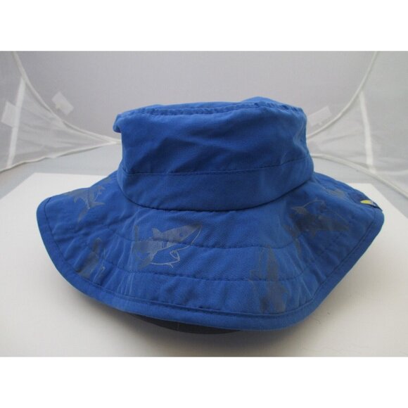 Sun Protection Zone | Accessories | Kids Toddler Shark Sun Hat Blue ...